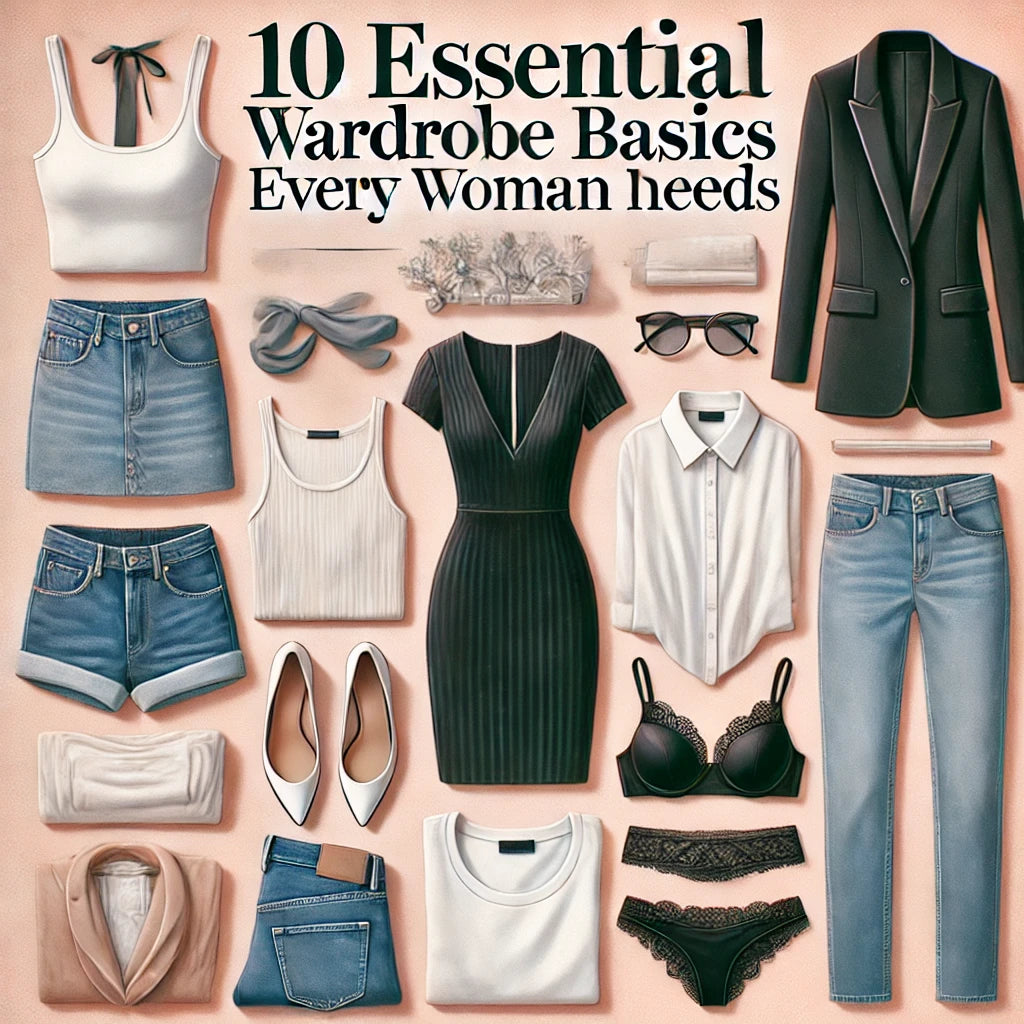 10 Essential Wardrobe Basics Every Woman Needs – basicwearclub